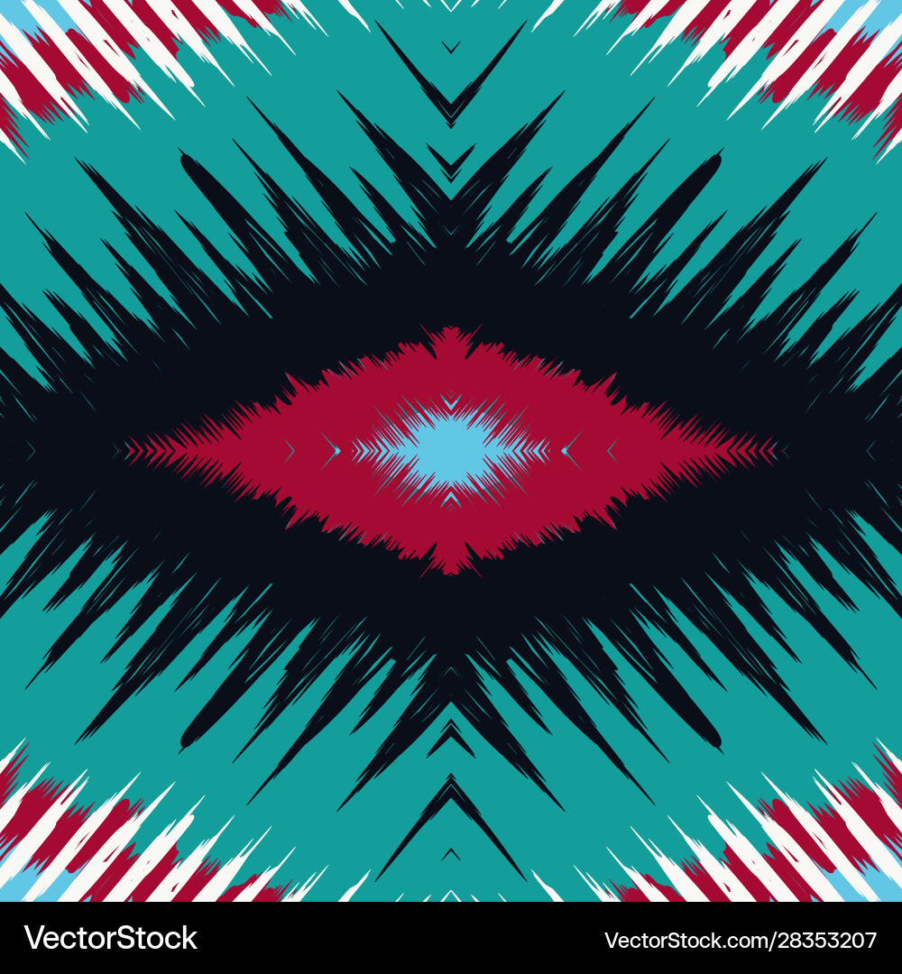 Scarlet Chevron Pattern Royalty Free Vector Image