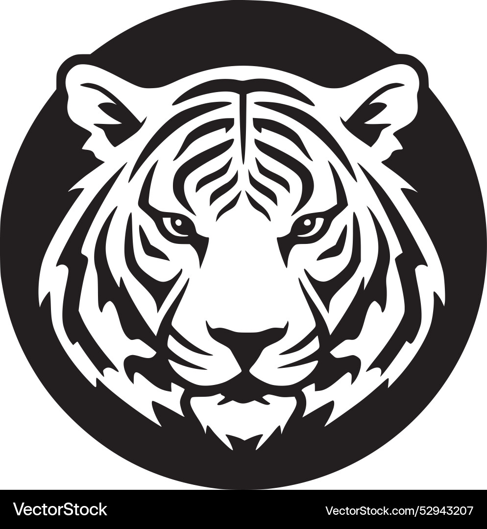 Tiger - high quality logo ideal for t-shirt Vector Image