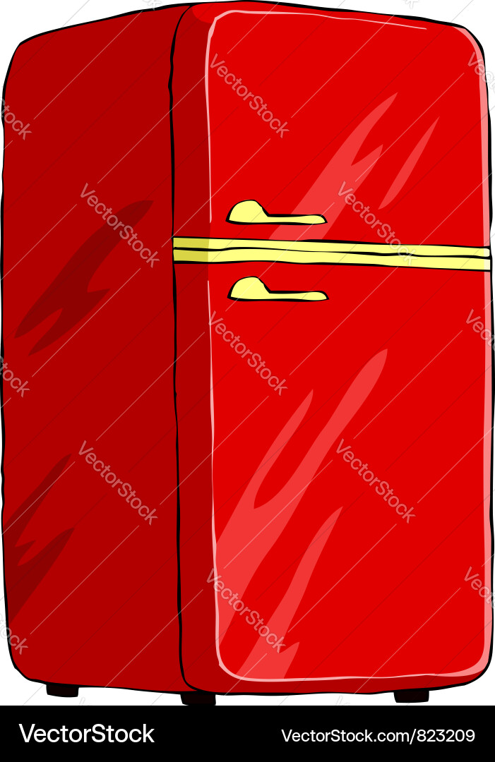 Refrigerator Royalty Free Vector Image - VectorStock