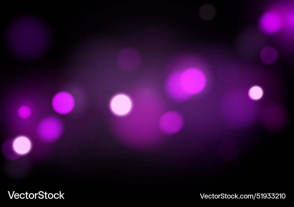 Purple bokeh soft light abstract backgrounds Vector Image