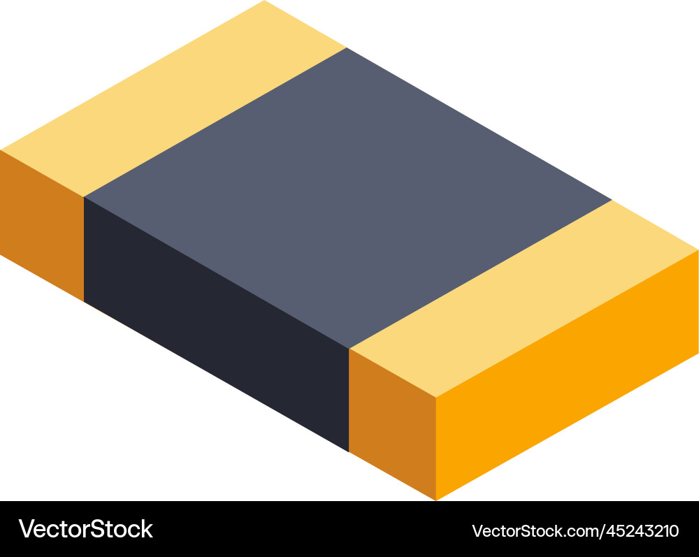 Semiconductor production part composition Vector Image