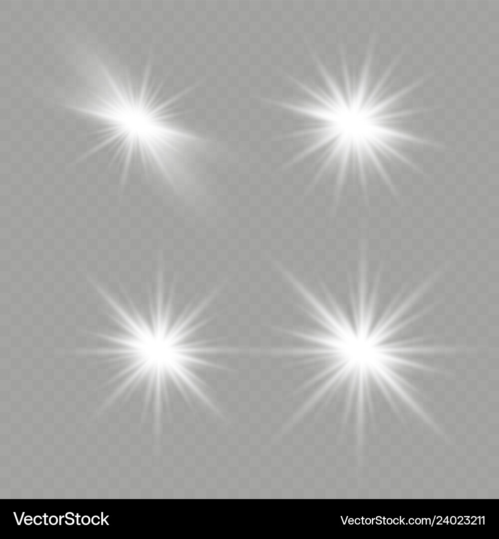 Glow isolated white Royalty Free Vector Image - VectorStock