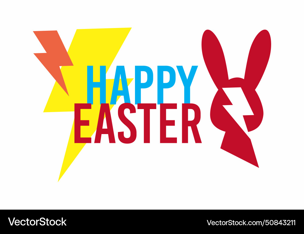 Happy easter Royalty Free Vector Image - VectorStock