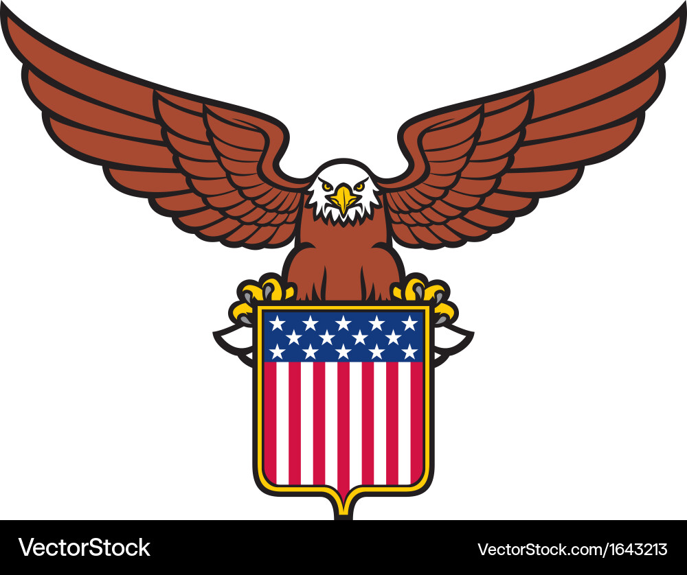 American eagle Royalty Free Vector Image - VectorStock