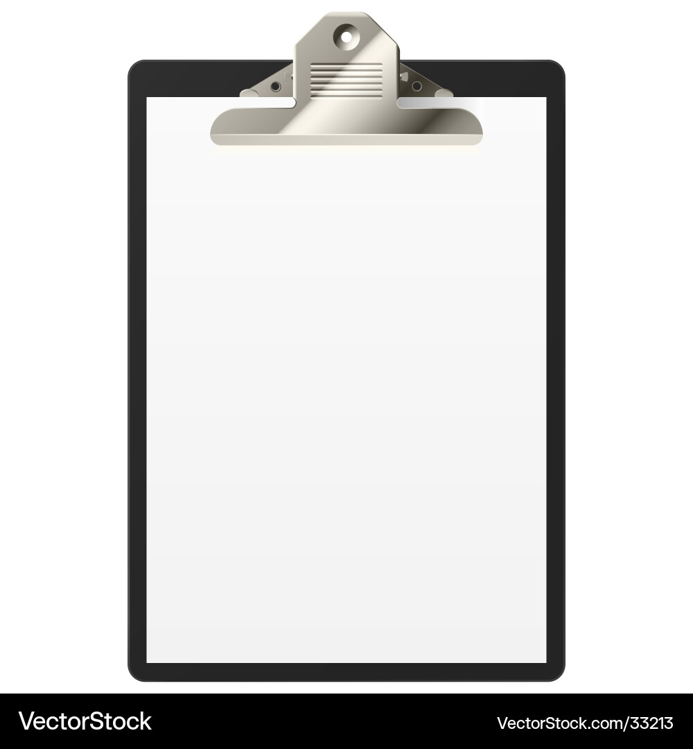 Clipboard Royalty Free Vector Image - VectorStock