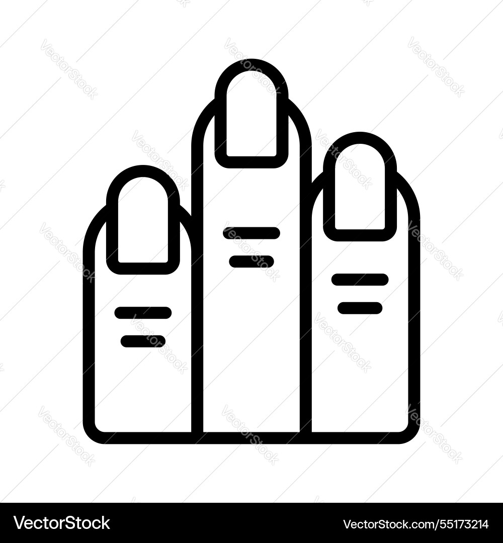 Nails Royalty Free Vector Image - VectorStock