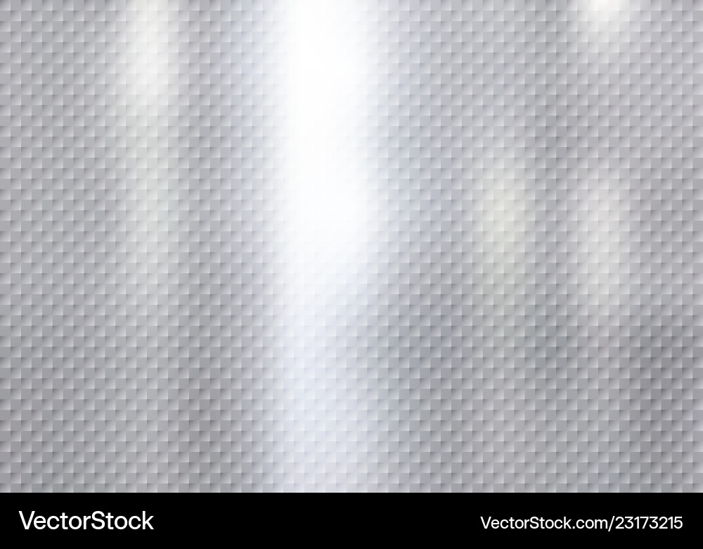 Abstract squares pattern texture on silver Vector Image