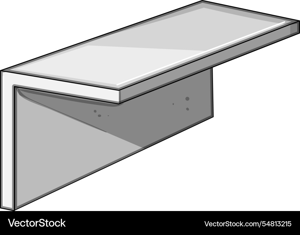 Fabrication steel beam cartoon Royalty Free Vector Image