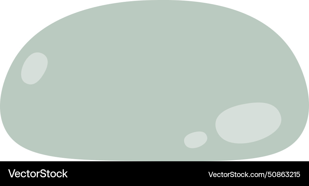 Stone cartoon icon Royalty Free Vector Image - VectorStock