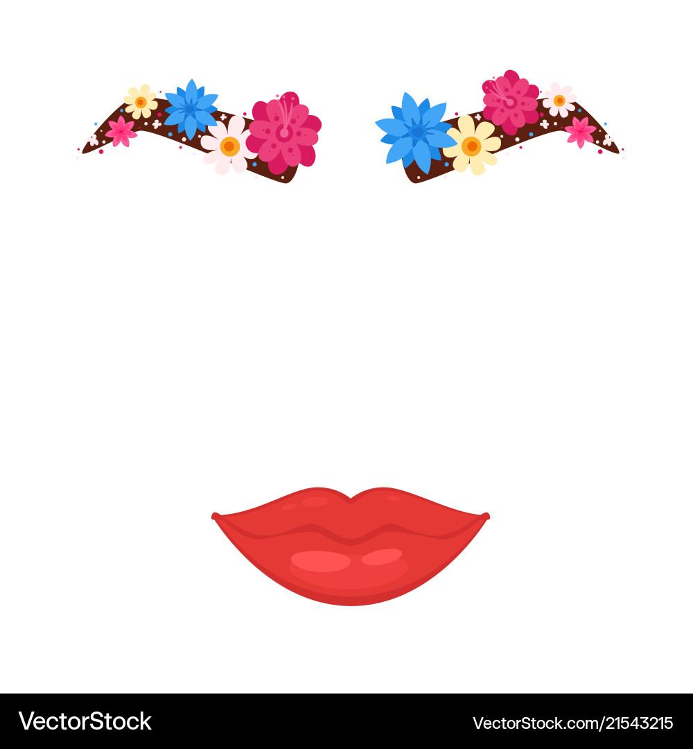 Video chat filter Royalty Free Vector Image - VectorStock