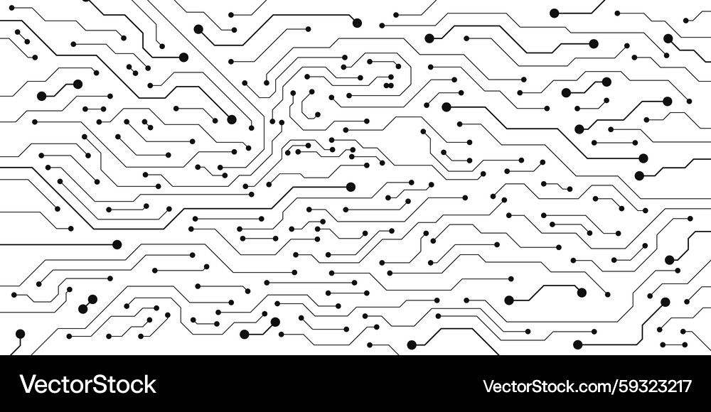 Abstract Circuit Board Technology – Royalty-Free Vector | VectorStock