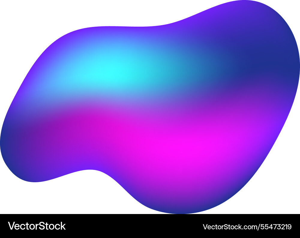 Smooth color transitions blend seamlessly Vector Image