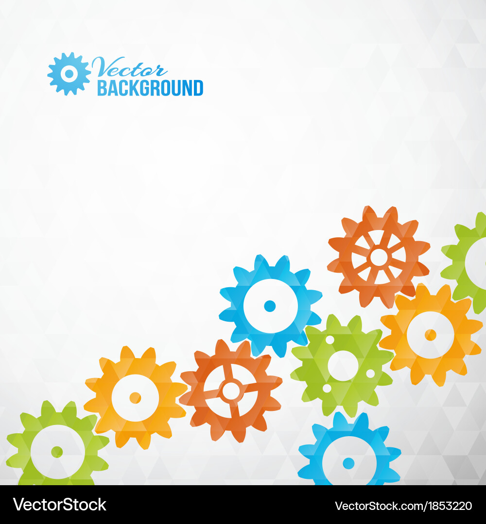 Cog wheels Royalty Free Vector Image - VectorStock