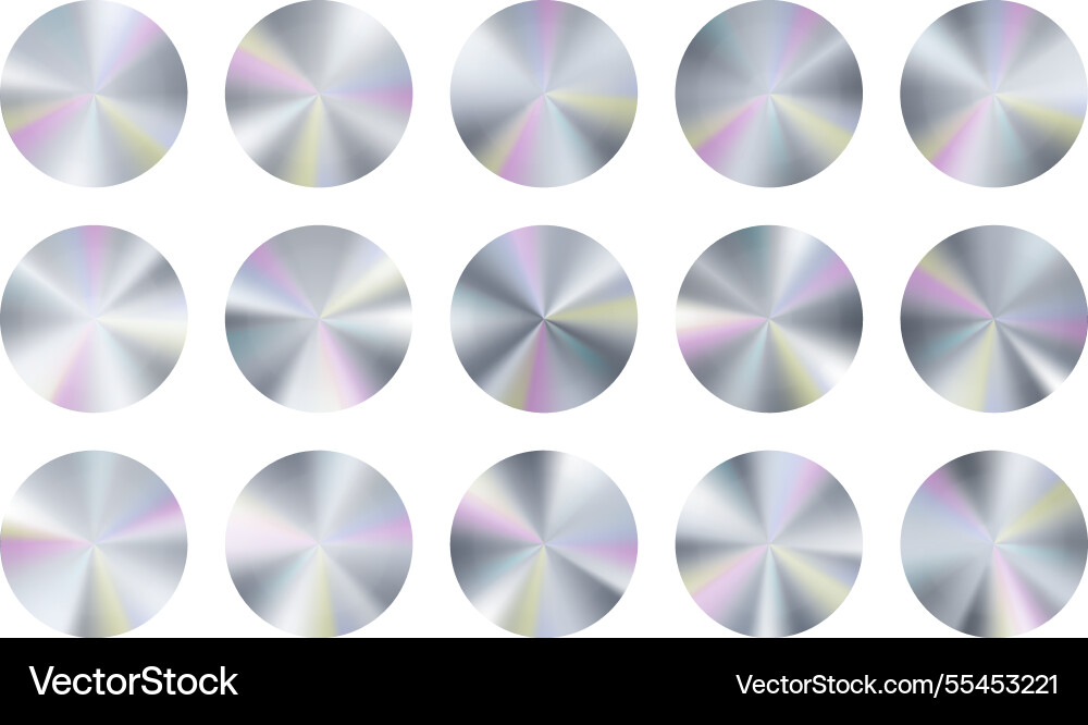 100 percent original holograph sticker platinum Vector Image