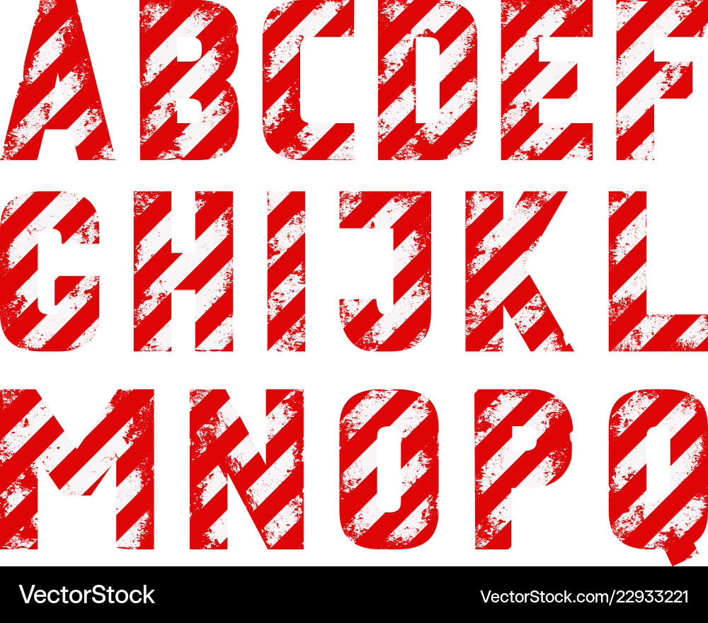 Font Royalty Free Vector Image - VectorStock