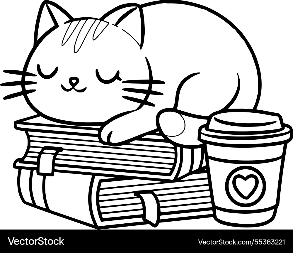 Just one more chapter svg cat with book cut file k