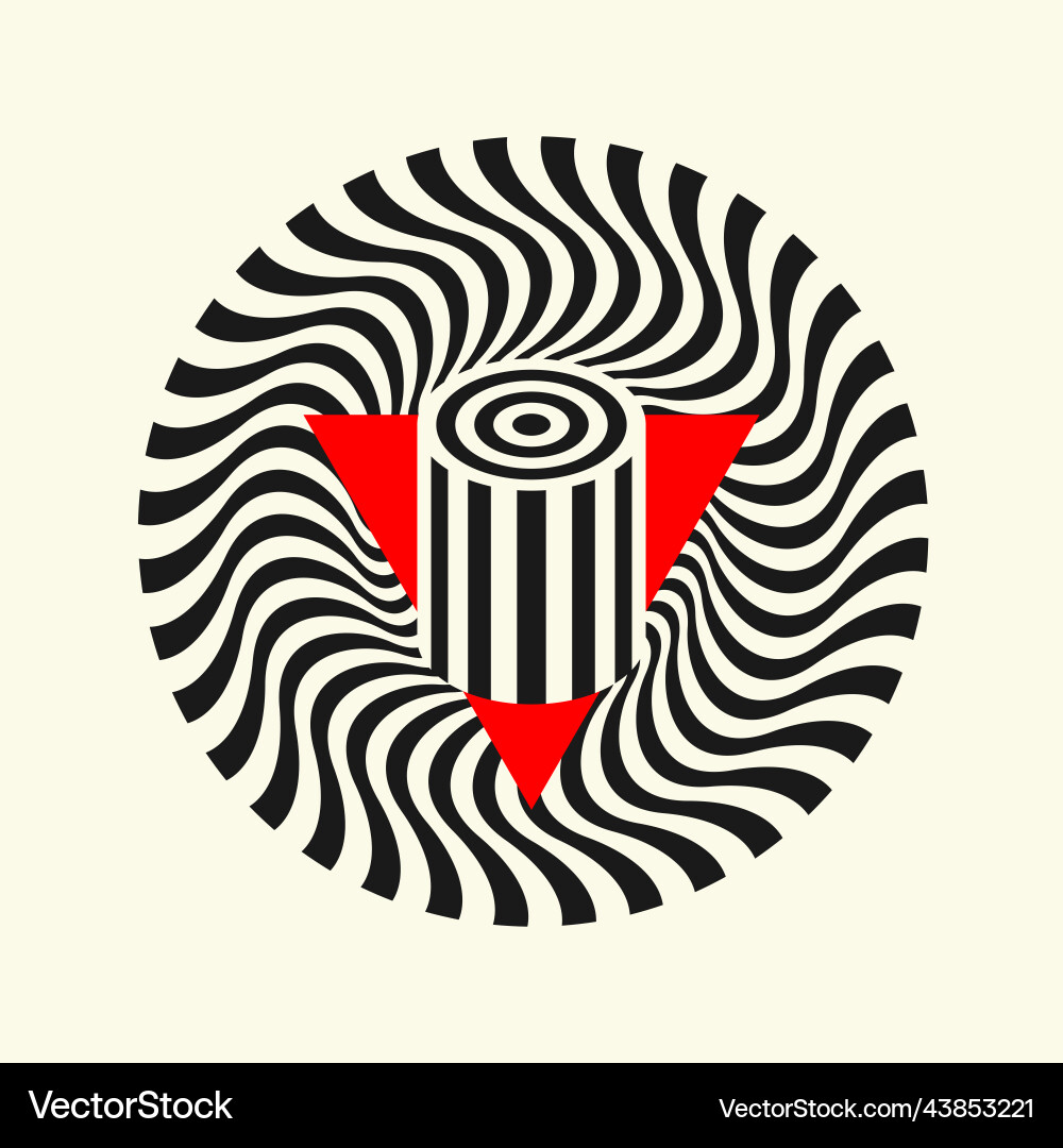 Modern background with abstract elements Vector Image