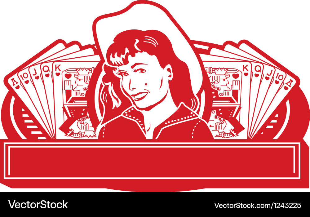 Royal flush Royalty Free Vector Image - VectorStock