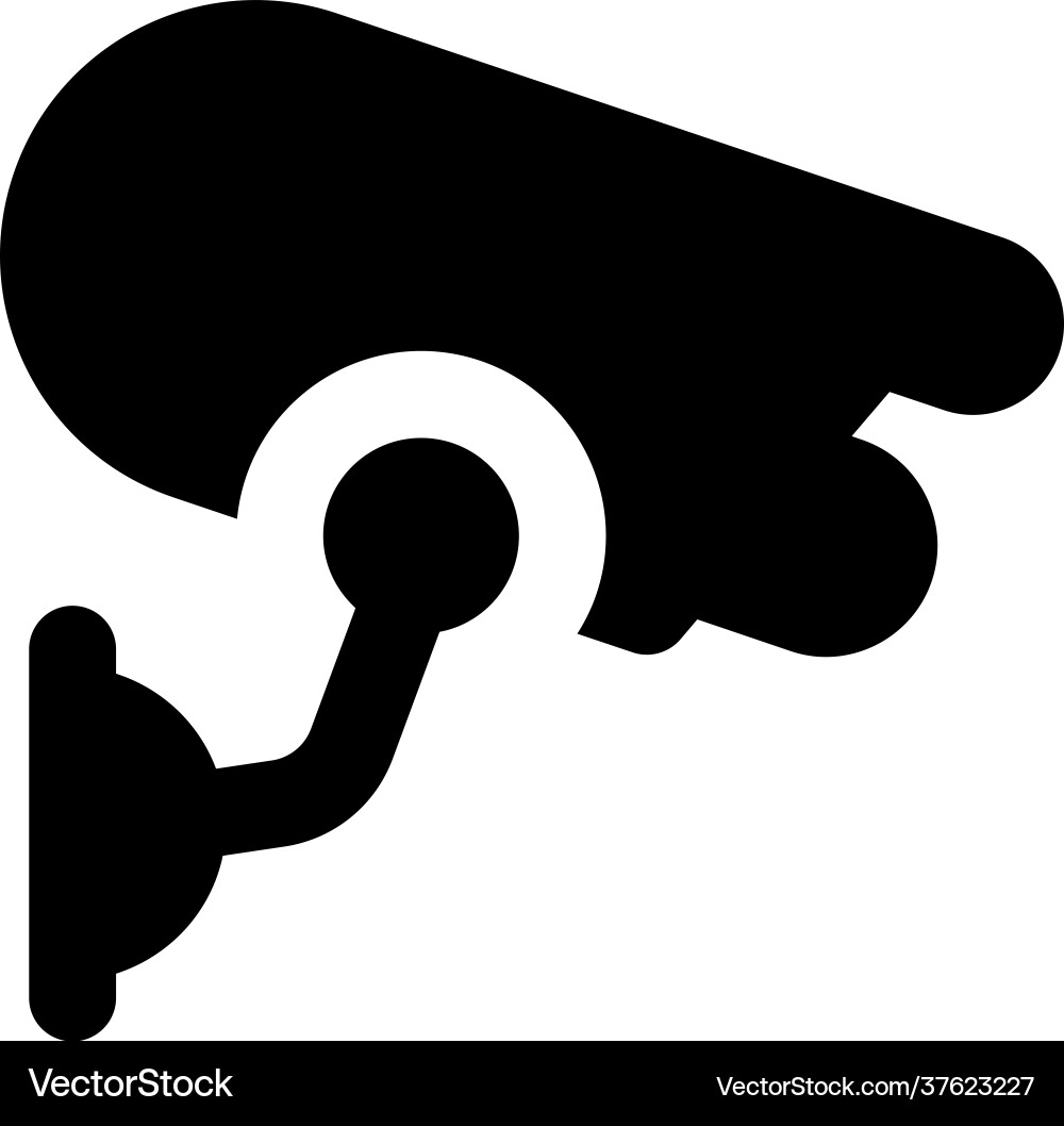 Cctv camera Royalty Free Vector Image - VectorStock