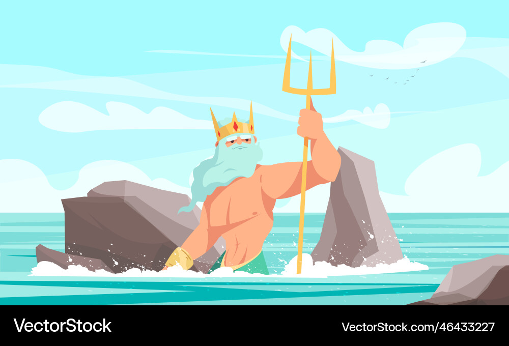 Underwater world mermaid Royalty Free Vector Image