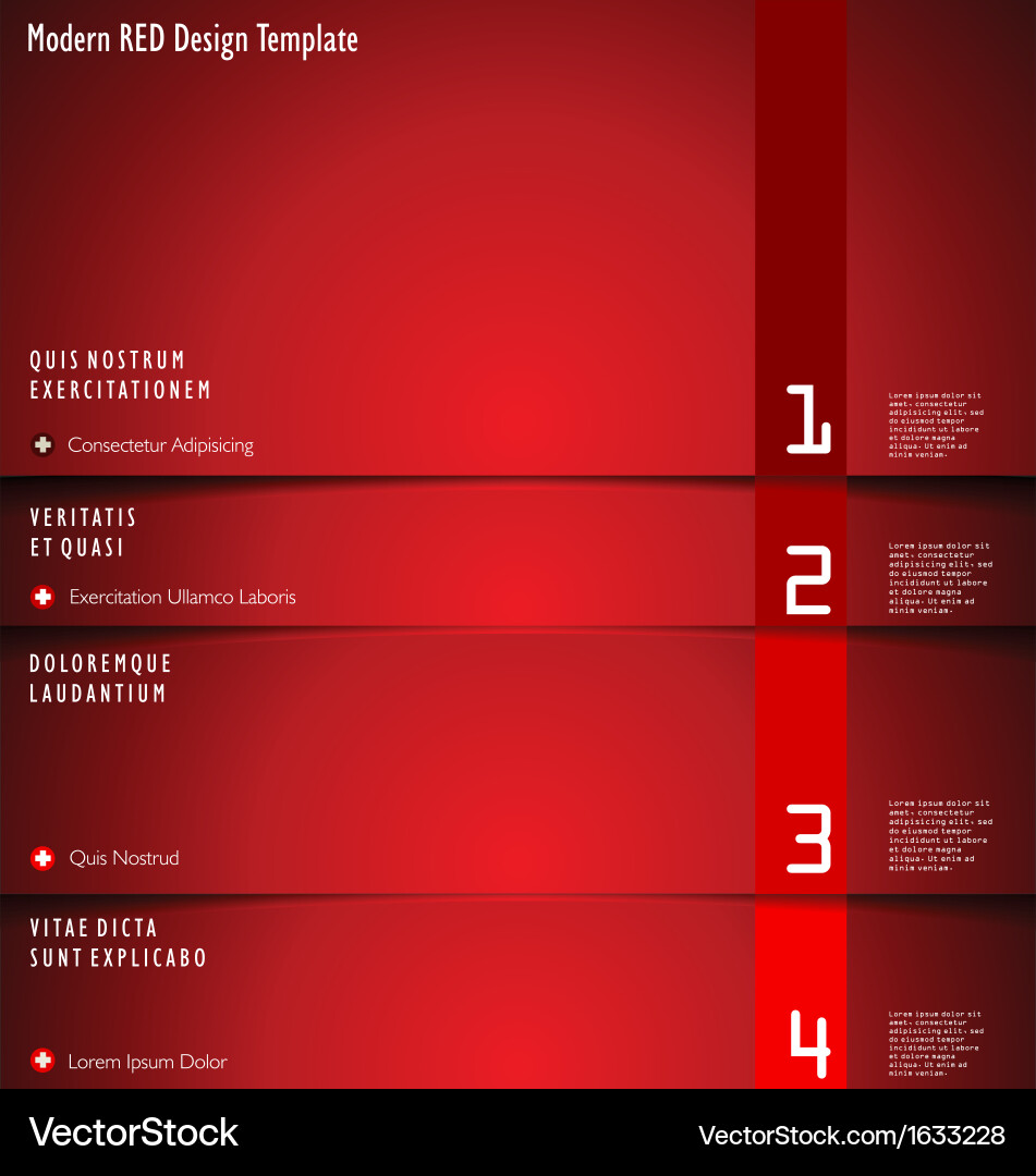 Abstract red background Royalty Free Vector Image