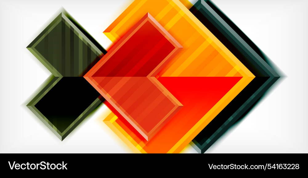 Arrow geometric abstract background Royalty Free Vector