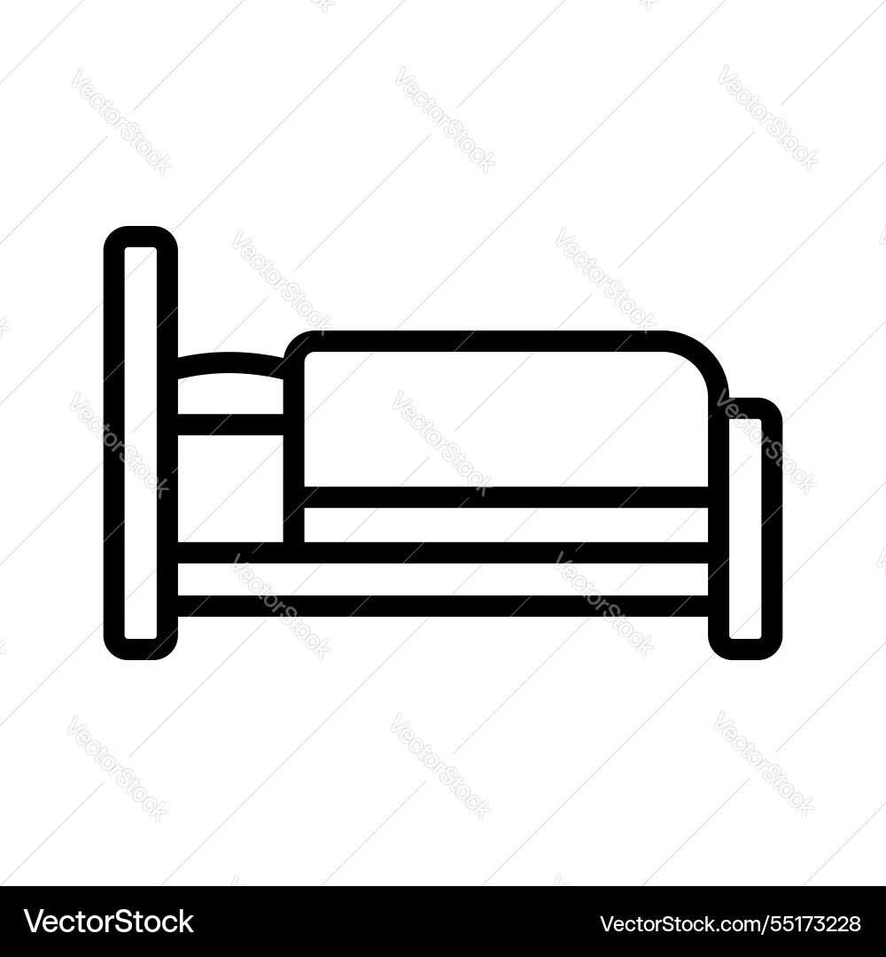 Bed Royalty Free Vector Image - VectorStock