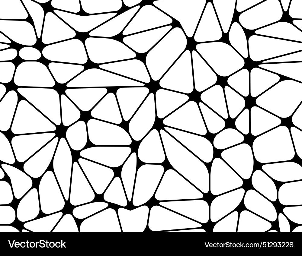 Geometric seamless pattern with mosaic ornament Vector Image