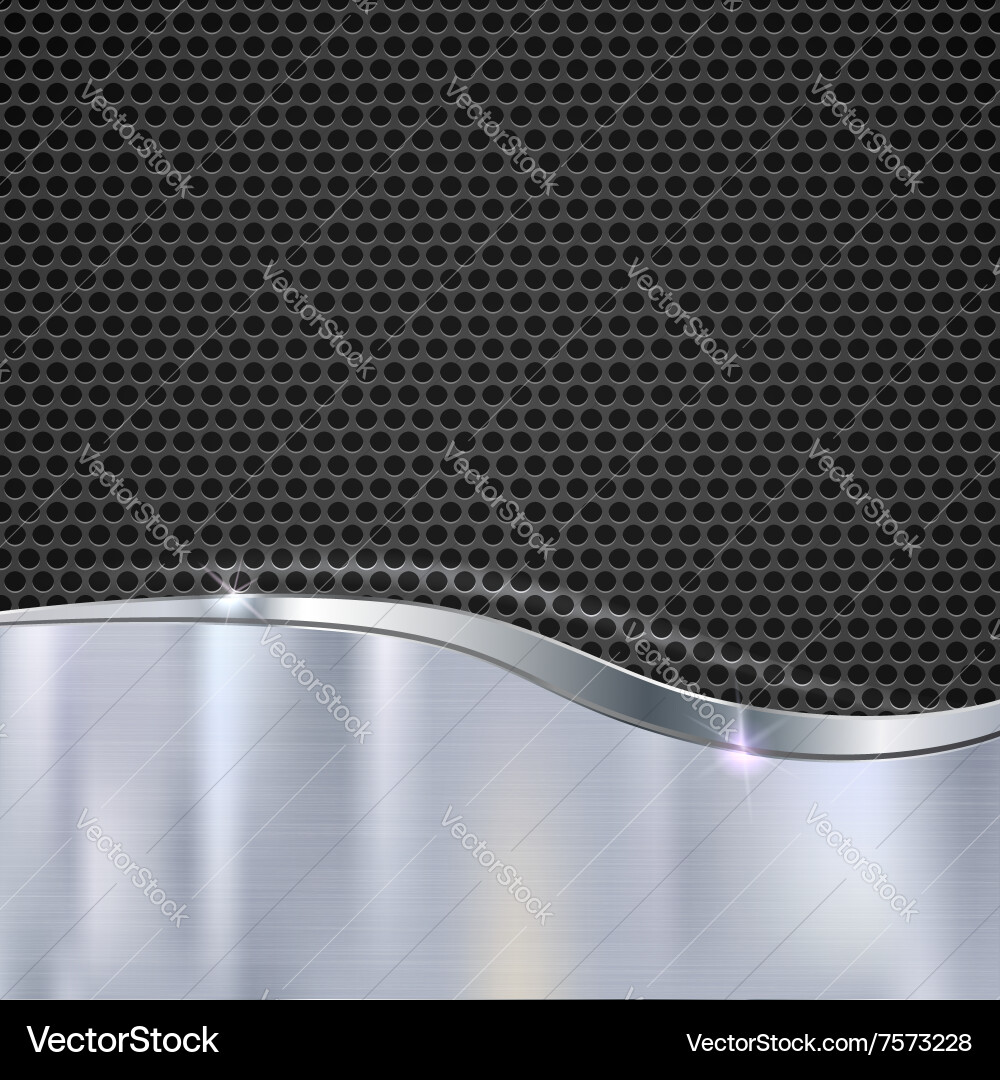 Metallic Mesh Background Royalty Free Vector Image