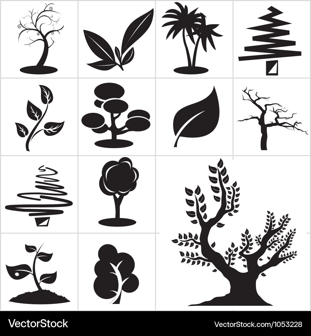 Nature symbol Royalty Free Vector Image - VectorStock