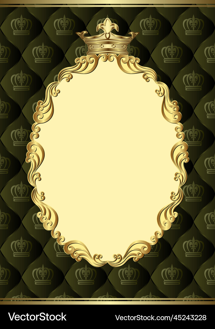 Royal background Royalty Free Vector Image - VectorStock