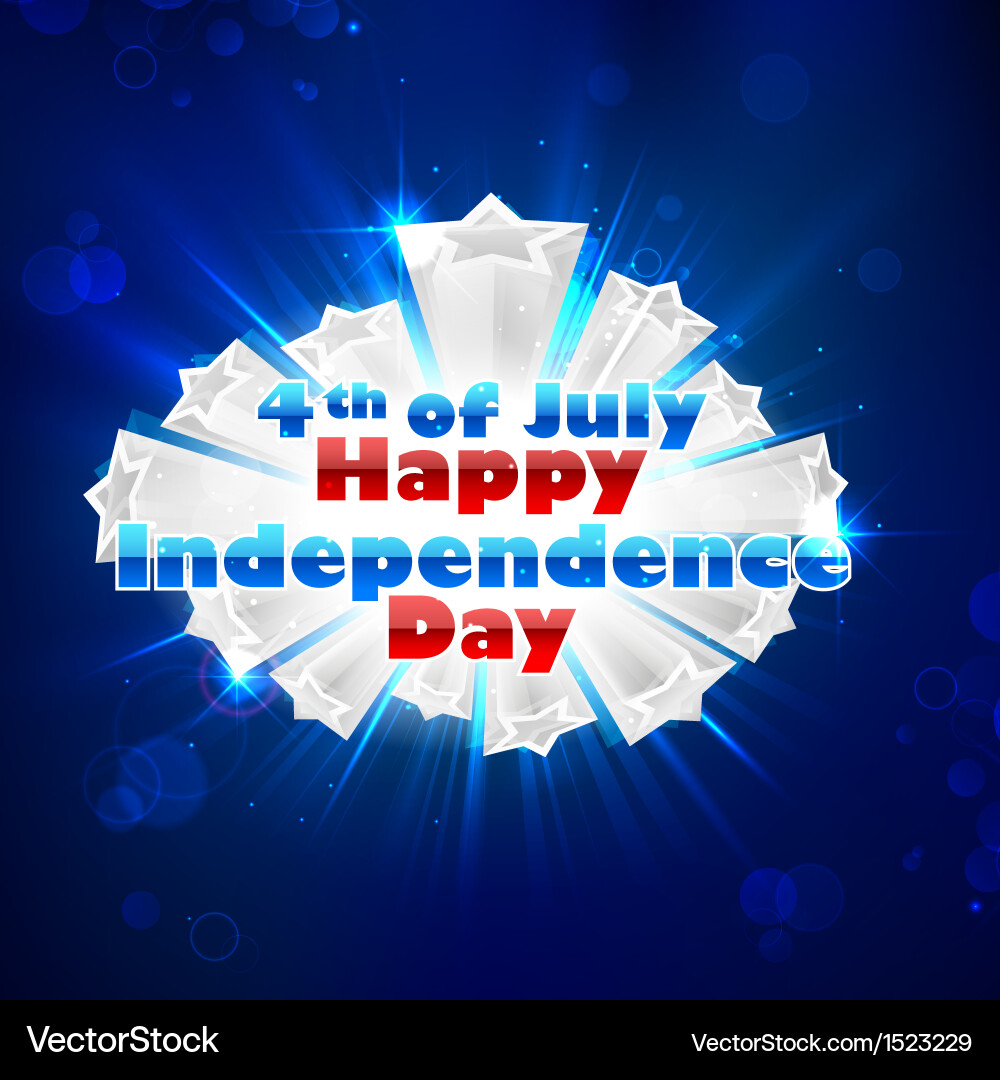 American flag badge Royalty Free Vector Image - VectorStock