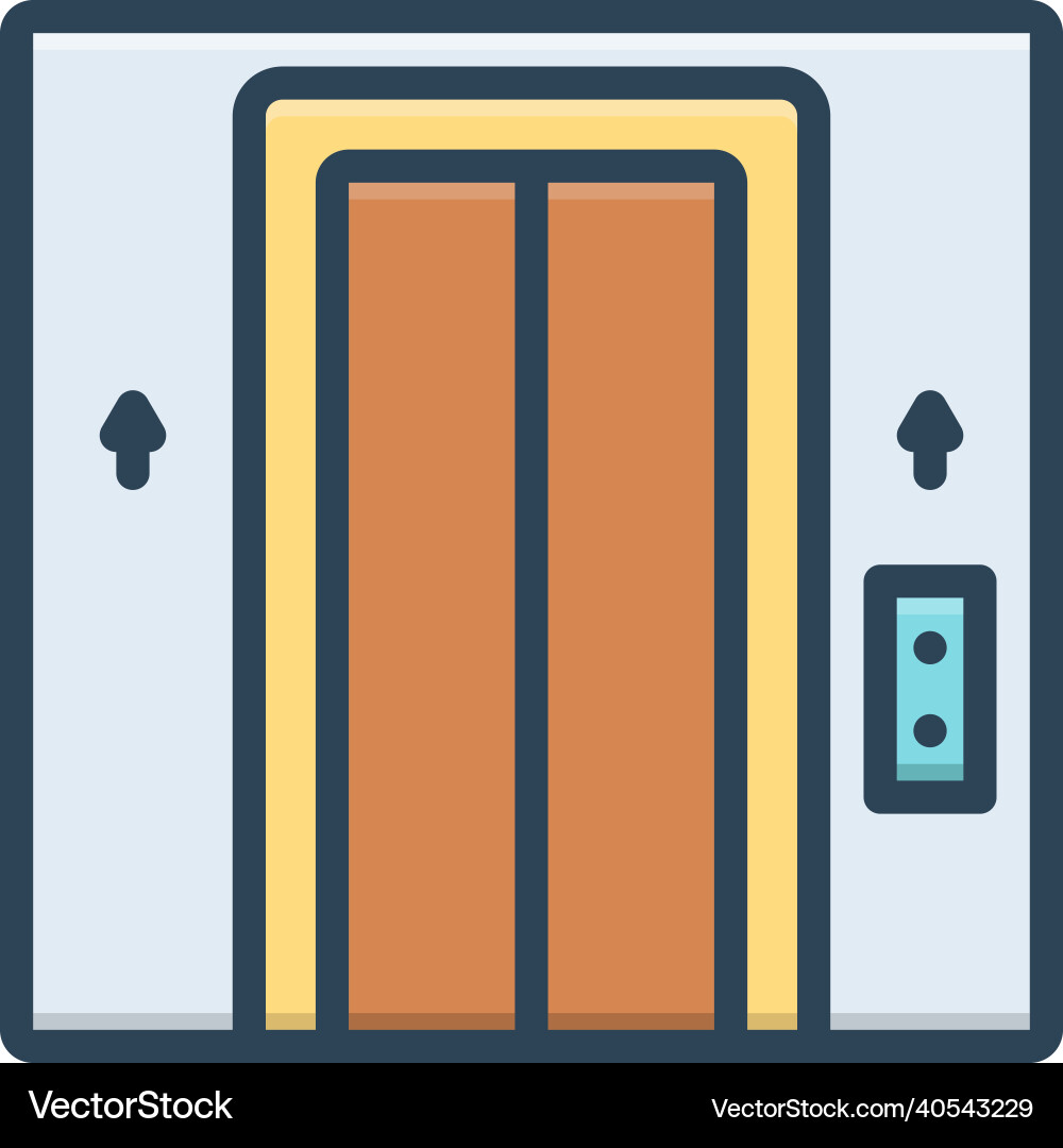 Elevator Royalty Free Vector Image - VectorStock