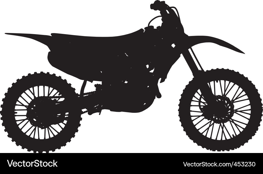 Motocross bike Royalty Free Vector Image - VectorStock
