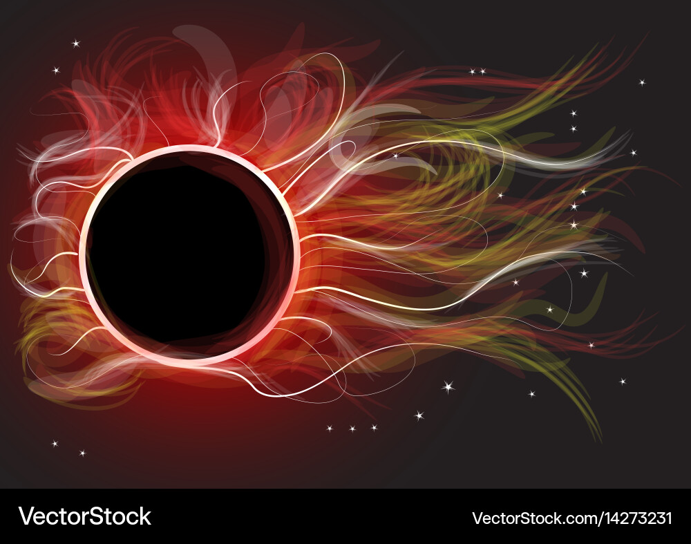 Eclipse Royalty Free Vector Image - VectorStock