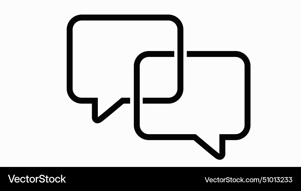Talk or conversation icon Royalty Free Vector Image