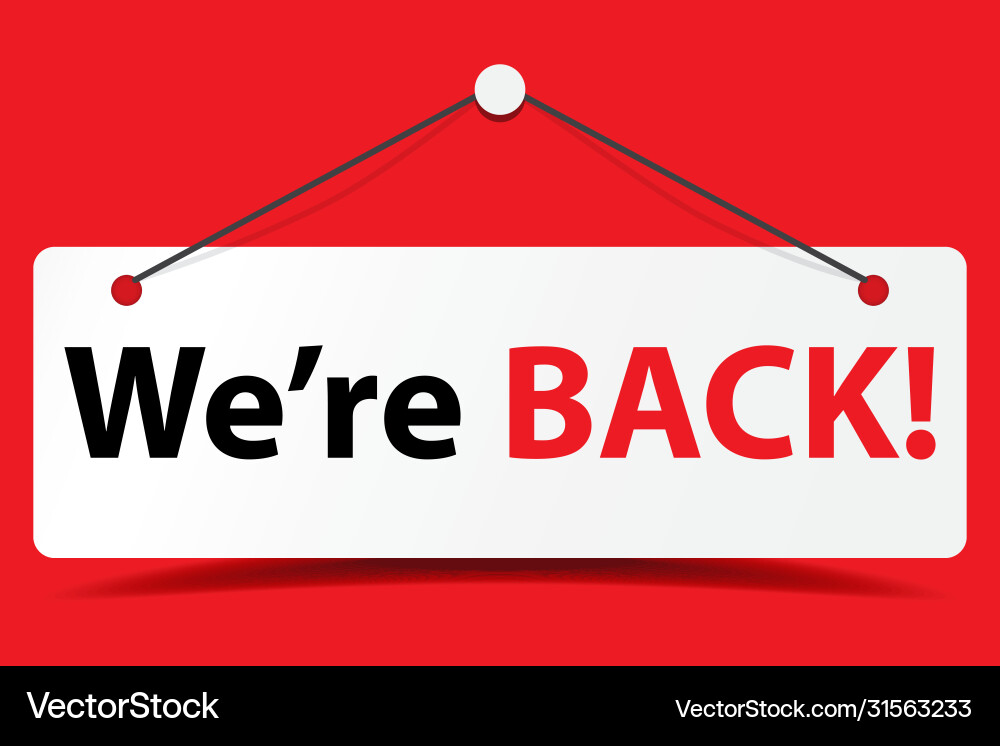 Unlock Promotion Signage Royalty Free Vector Image