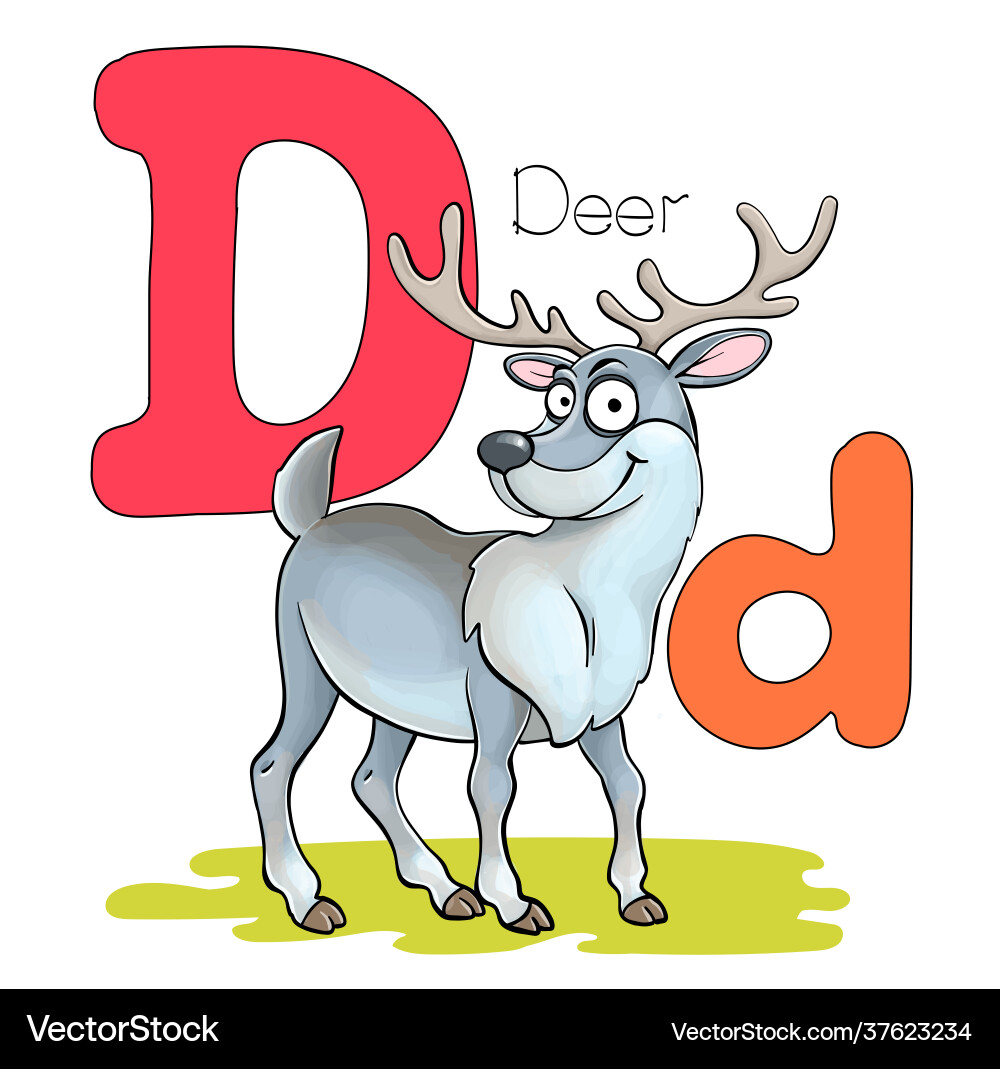 Animal alphabet Royalty Free Vector Image - VectorStock