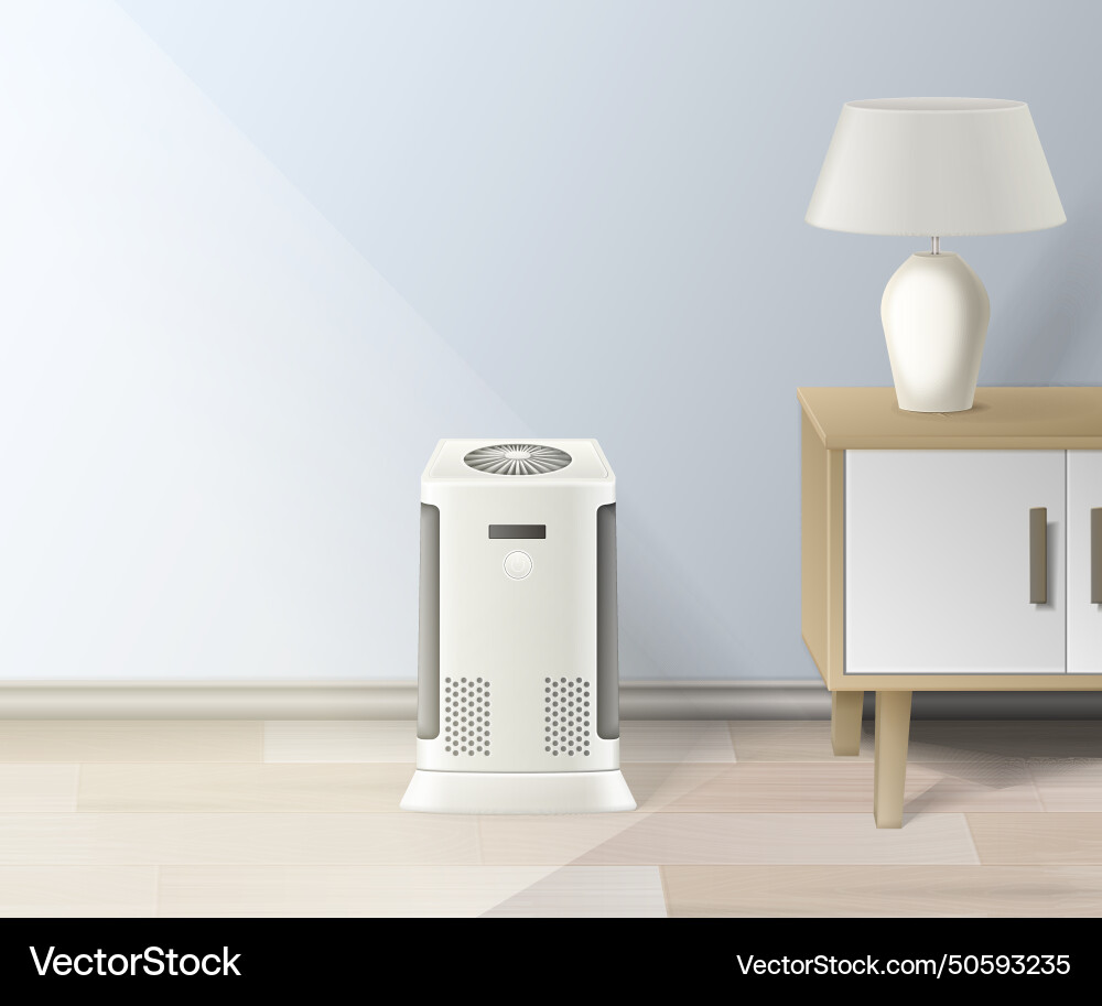 Air purifier Royalty Free Vector Image - VectorStock