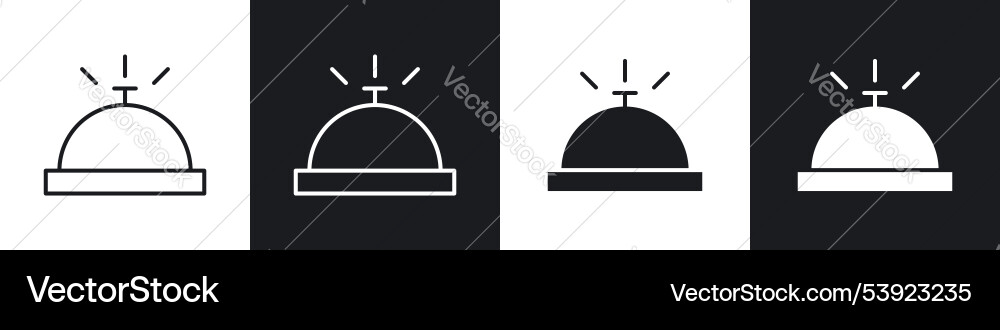 Bell concierge icon Royalty Free Vector Image - VectorStock