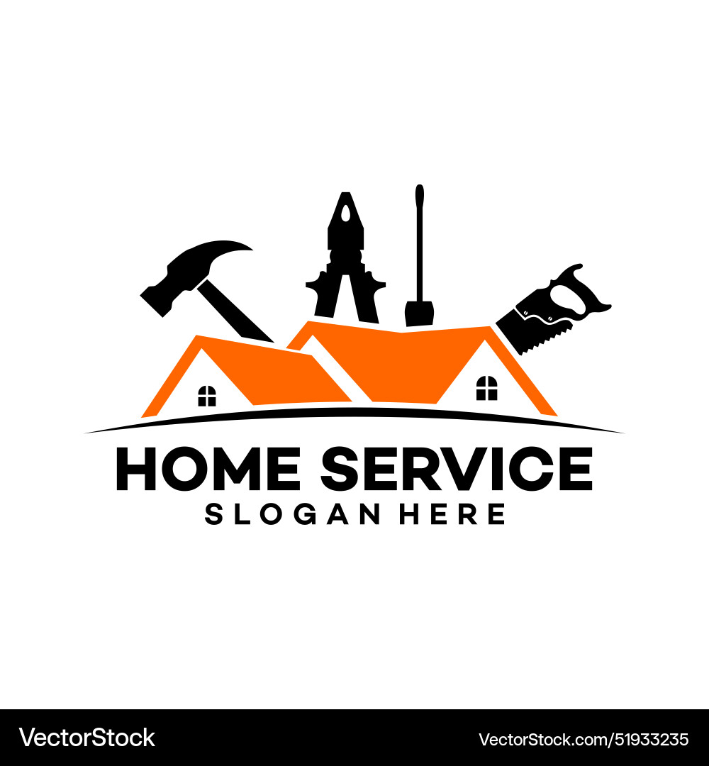 Home service icon design Royalty Free Vector Image