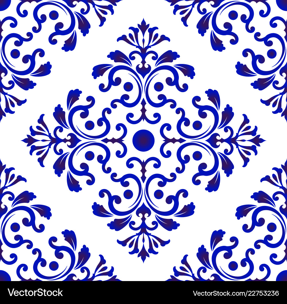 Tile pattern Royalty Free Vector Image - VectorStock