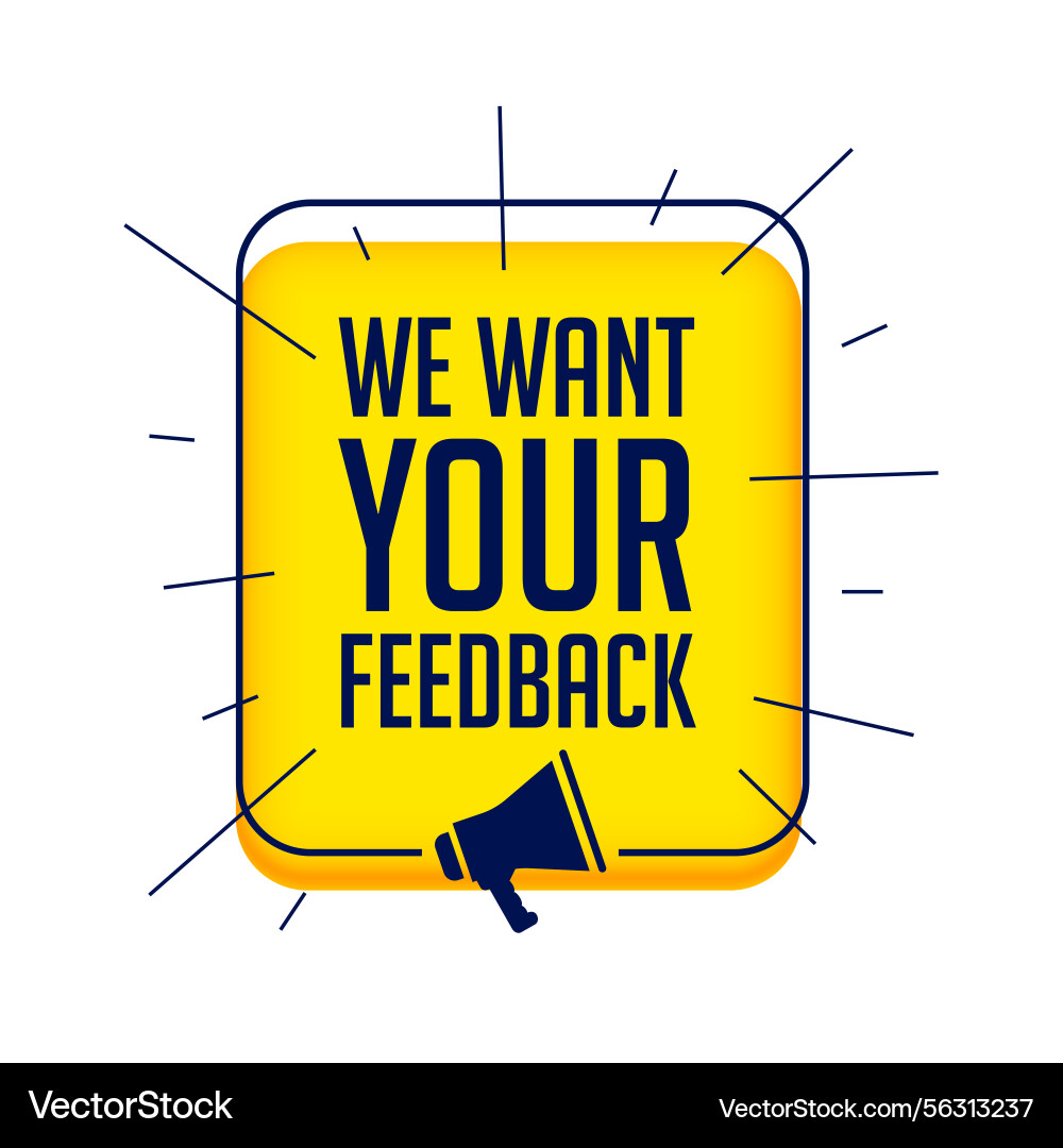 Comic style customer comment and feedback Vector Image