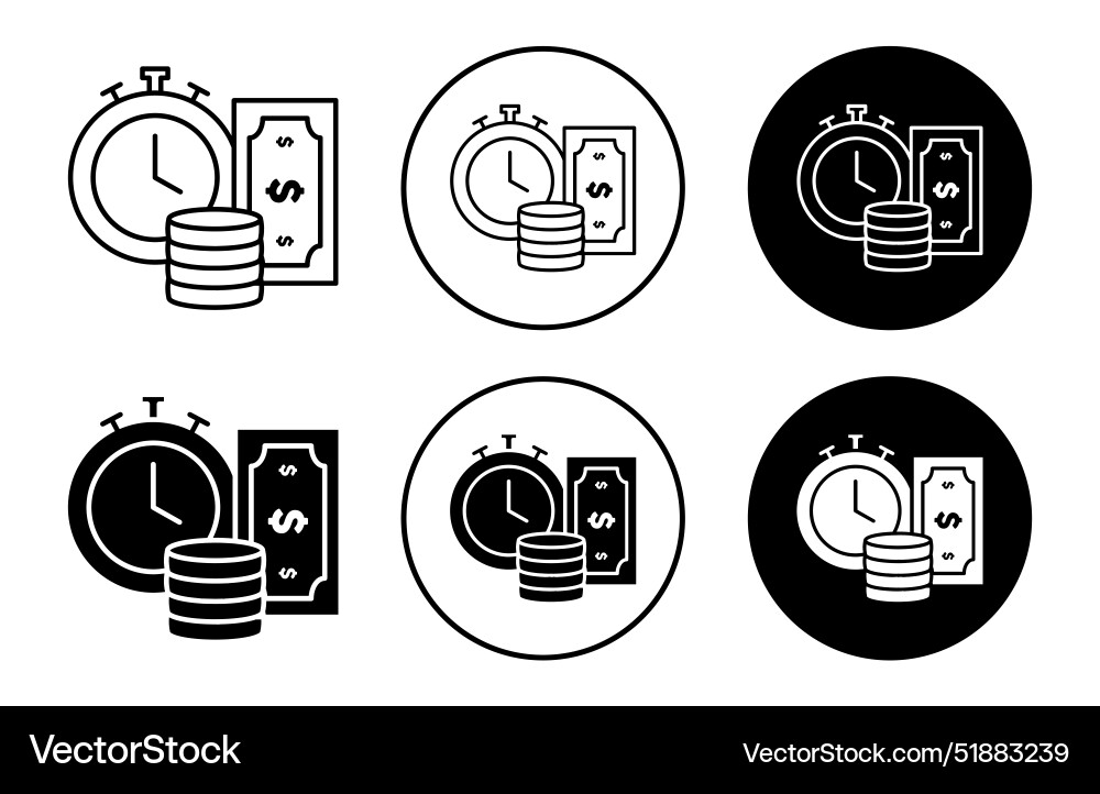 Annuity icon Royalty Free Vector Image - VectorStock