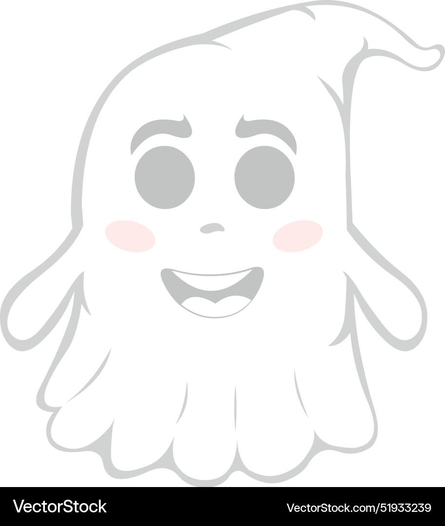 Ghost cartoon Royalty Free Vector Image - VectorStock