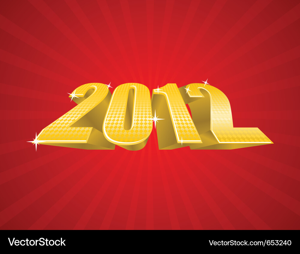 2012 luxury background Royalty Free Vector Image