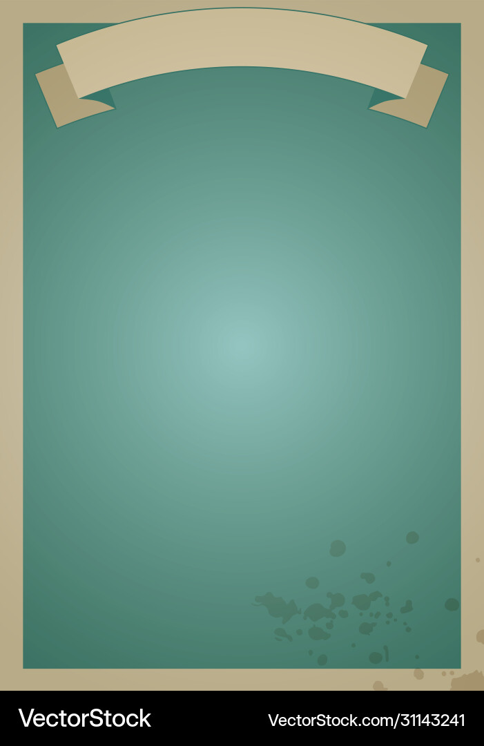 Retro poster background old and stained paper Vector Image
