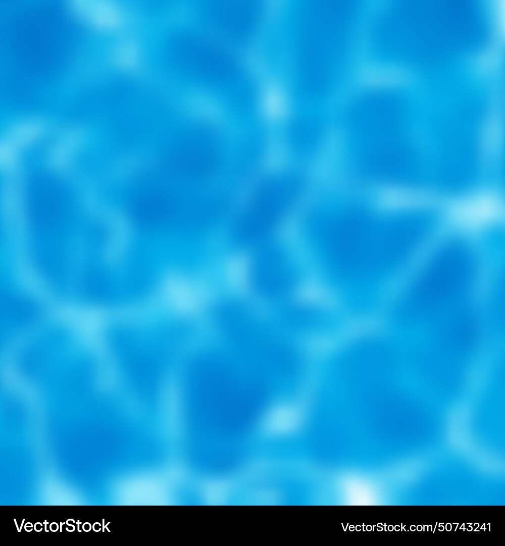 Water surface seamless pattern abstract blue Vector Image