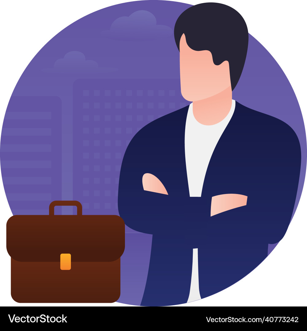 Entrepreneur Royalty Free Vector Image - VectorStock