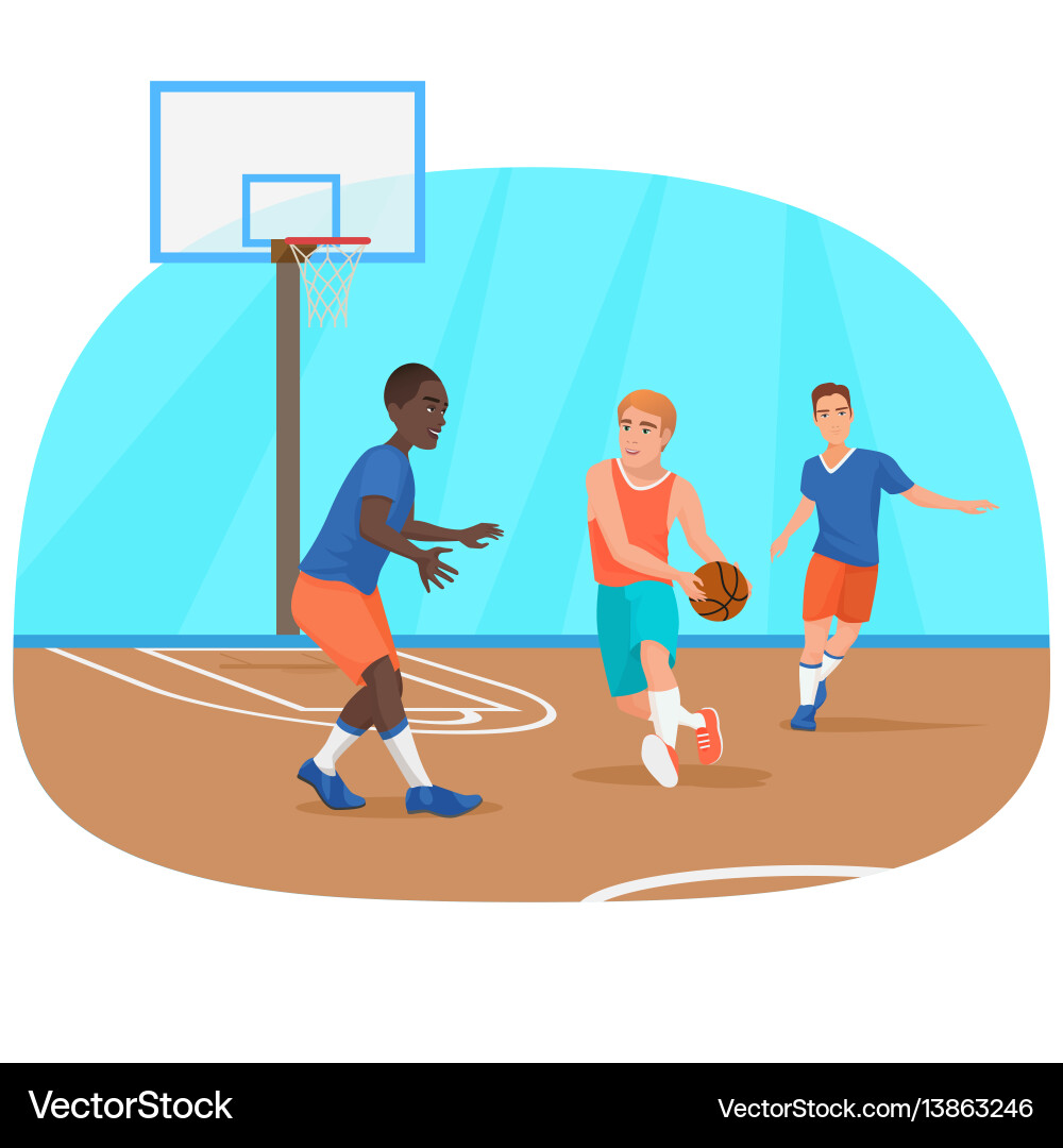 People playing Royalty Free Vector Image - VectorStock